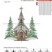 Christmas Church Scene Machine Embroidery File - 4 Sizes - Etsy