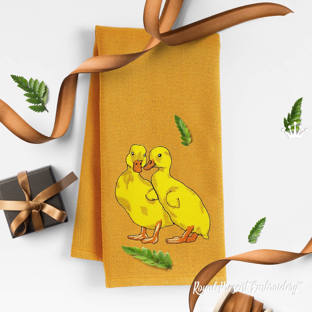 Ducklings Embroidery Design for Machine - 4 Sizes - Etsy