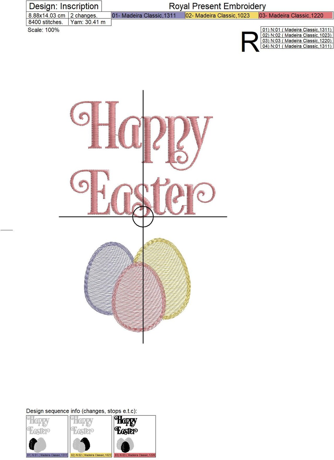 Happy Easter Machine Embroidery Designs - Etsy