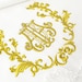 Frame for Monogram Machine Embroidery Design - 5 Sizes - Etsy