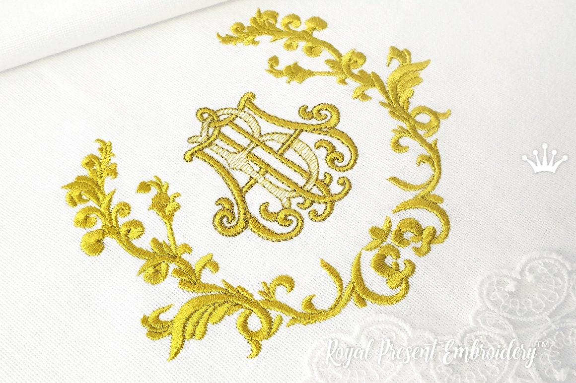 Frame for Monogram Machine Embroidery Design 5 Sizes - Etsy