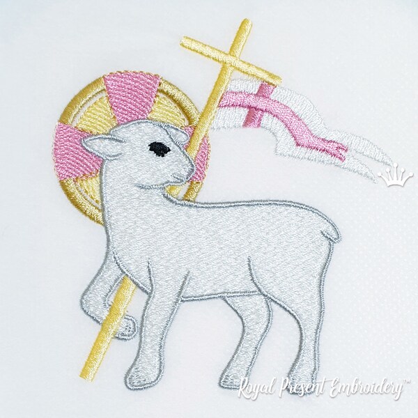 Lamb Embroidery - Etsy