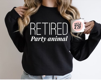 Retired Party Animal | Etsy
