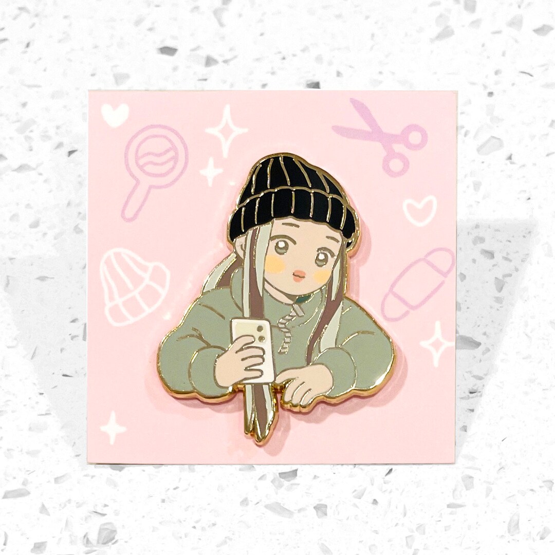 BTS Jimin Wig Pin - Etsy