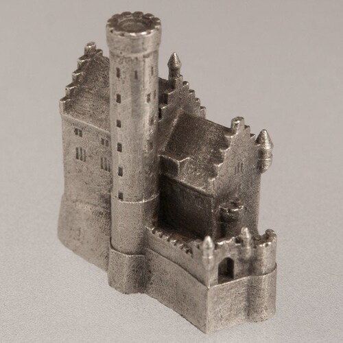 Bran Castle Historical Architecture Scale Model 1:1000 | Etsy