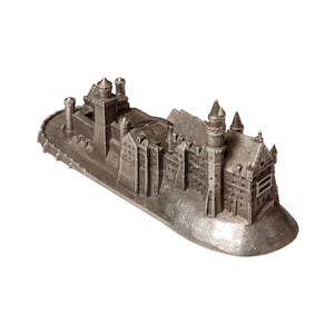 Neuschwanstein Castle Historic Gothic Revival Architecture Scale Model ...