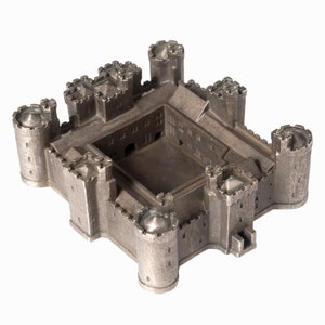 Bodiam Castle Historical Architecture Scale Model 1:1000 Lead Free ...