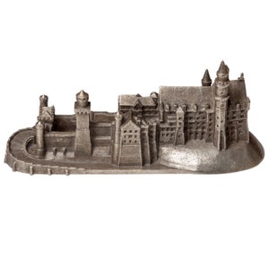Neuschwanstein Castle Historic Gothic Revival Architecture Scale Model ...