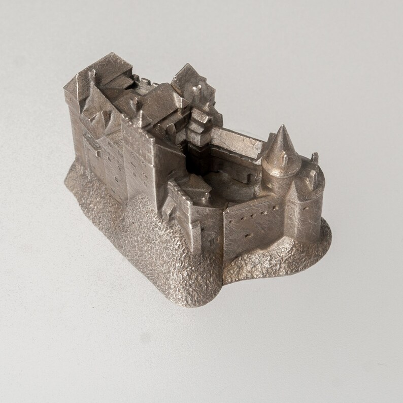 Bran Castle Historical Architecture Scale Model 1:1000 - Etsy