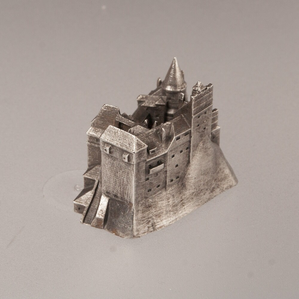 Bran Castle Historical Architecture Scale Model 1:1000 | Etsy