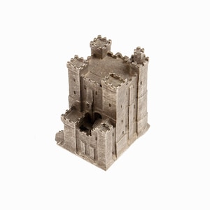 Newcastle Keep Historical Architecture Scale Model 1:1000 Pewter ...