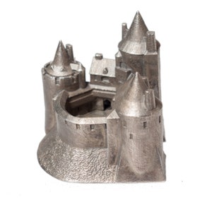 Coch Castle Historical Architecture Scale Model 1:1000 Welsh Castell ...