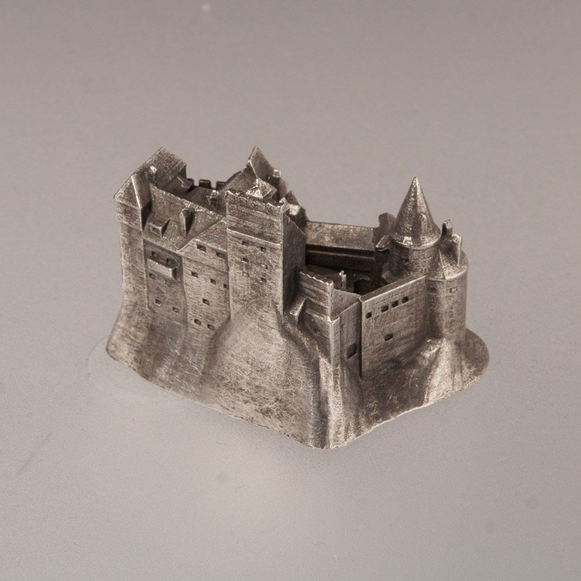 Bran Castle Historical Architecture Scale Model 1:1000 | Etsy