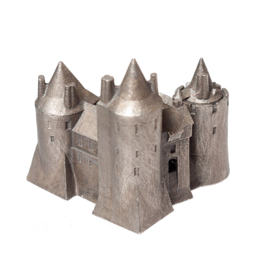 Coch Castle Historical Architecture Scale Model 1:1000 Welsh Castell ...