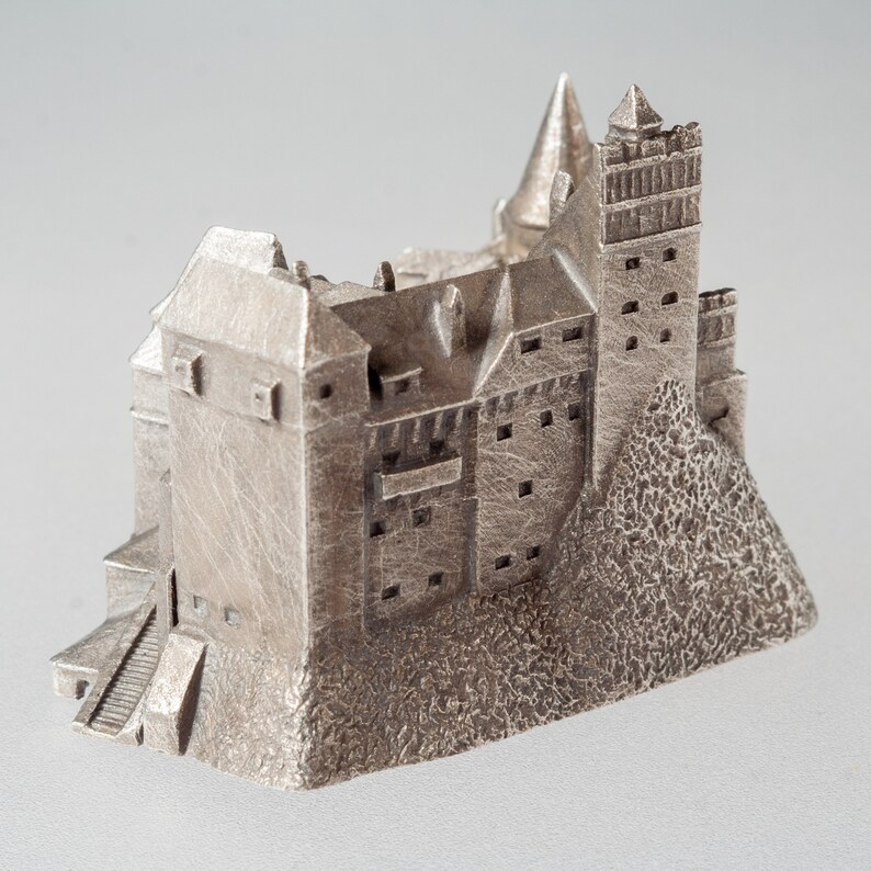 Bran Castle Historical Architecture Scale Model 1:1000 - Etsy
