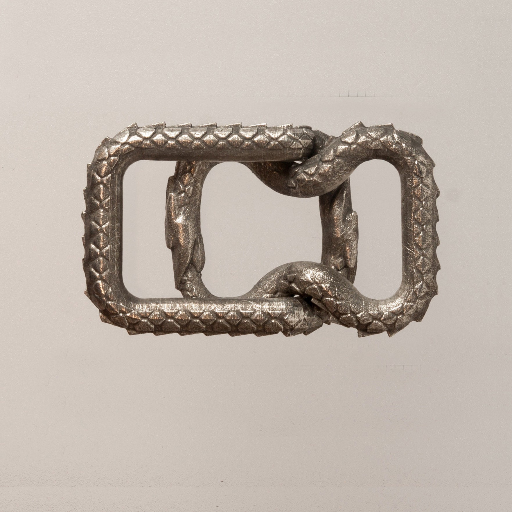 OUROBOROS Pewter Belt Buckle Serpents Eating Their Tails - Etsy