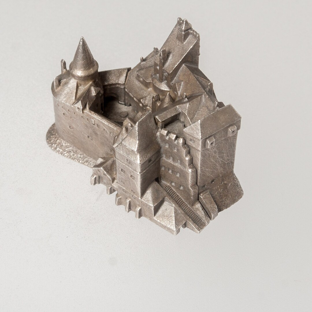 Bran Castle Historical Architecture Scale Model 1:1000 - Etsy