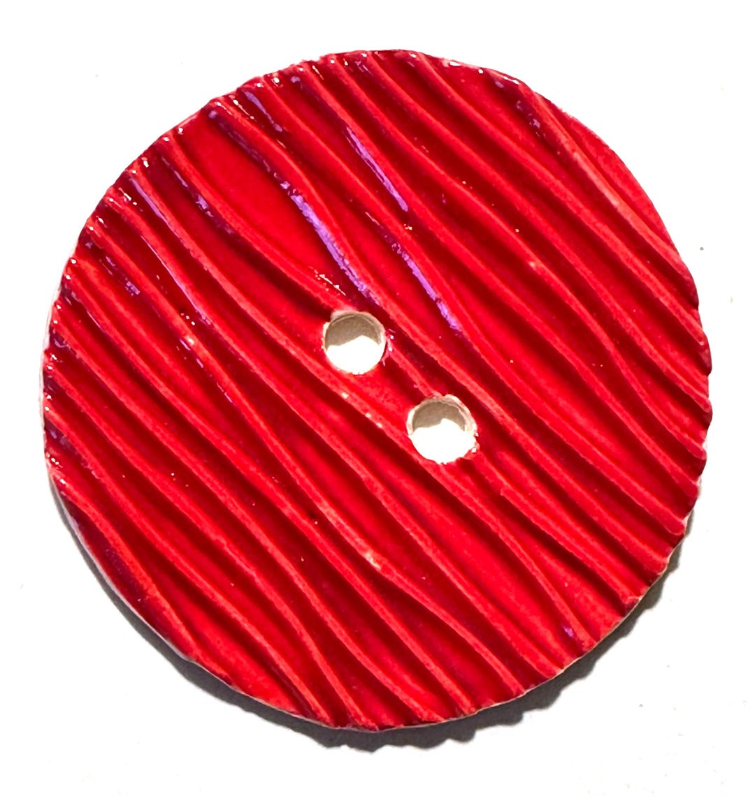 Jumbo 2.40-inch Handmade English Porcelain Ceramic Extra-large Sewing ...