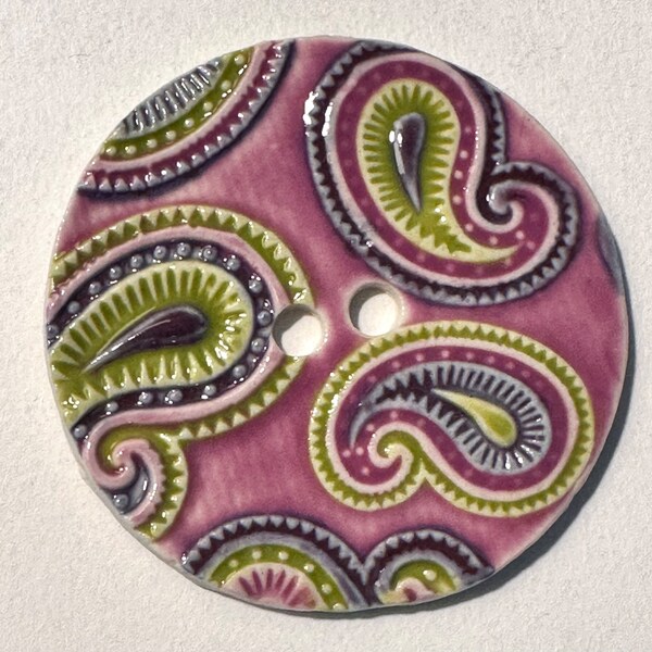 Porcelain Paisley Pottery - Etsy