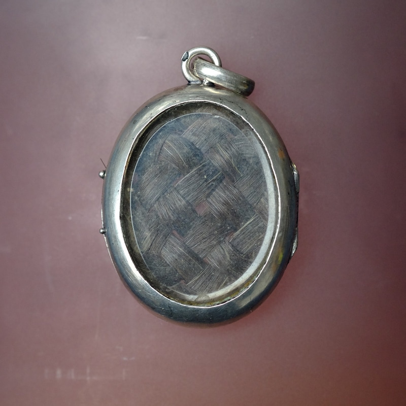 Silver Glass Lockets - Etsy