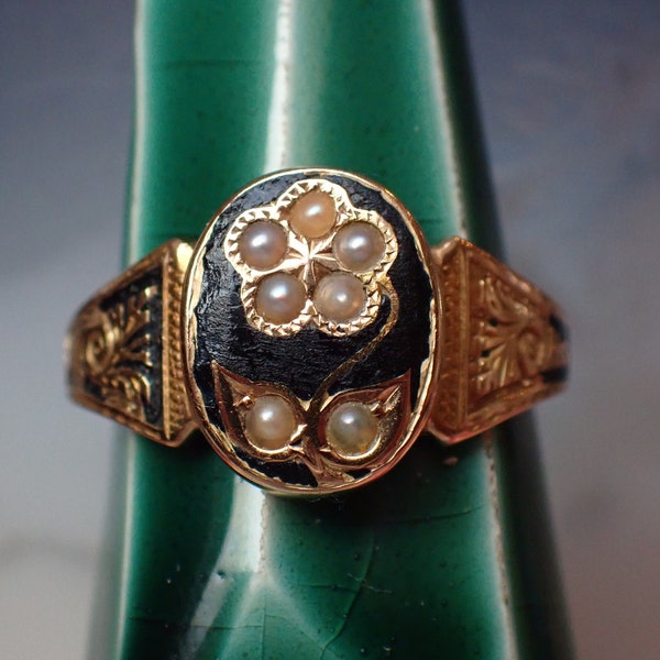 Mourning Ring - Etsy