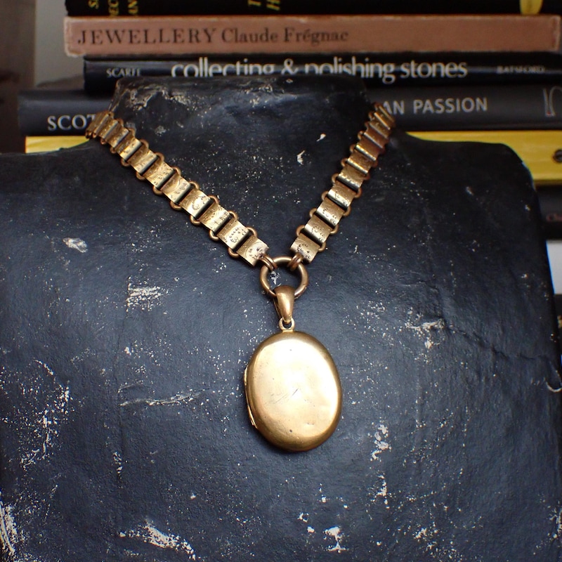 Antique Book Chain Collar - Etsy