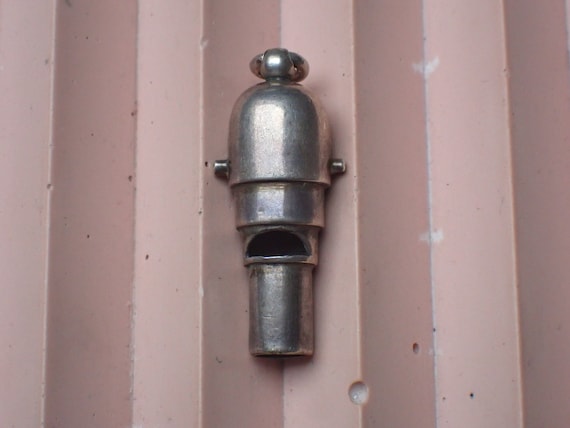 Antique Late Victorian Sterling Silver Cannon Shaped … - Gem