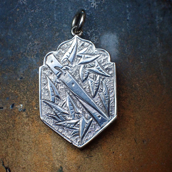 Shield Locket - Etsy