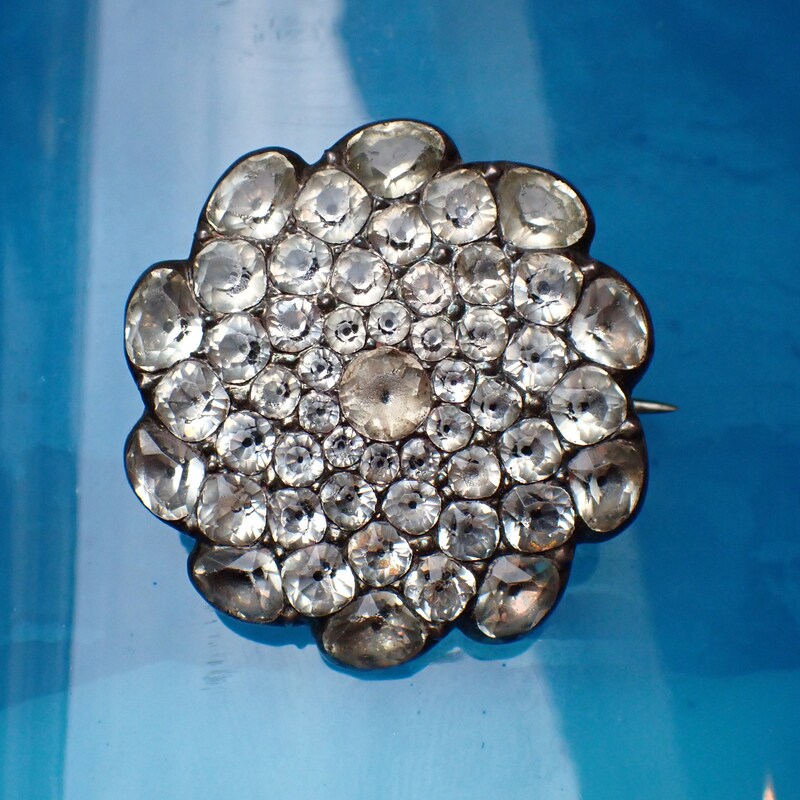 Button Brooch - Etsy