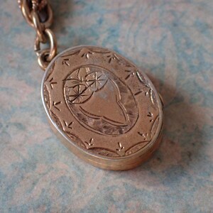 Antique Victorian Gilt AEI Locket Albert Chain Bracelet / Necklace - Etsy