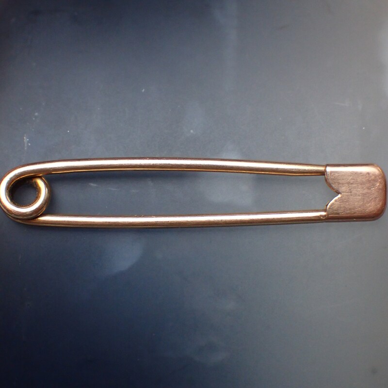 Antique Safety Pin - Etsy