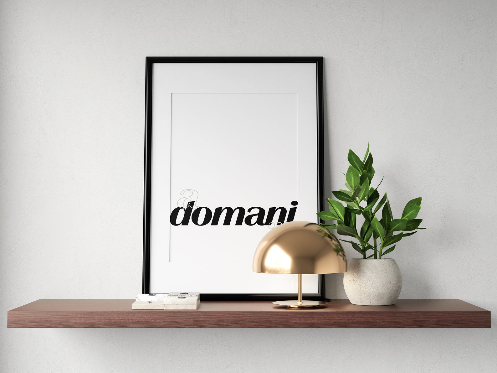 A Domani. Italian Wall Art Print, Italian Gift, Italian Home Decor ...