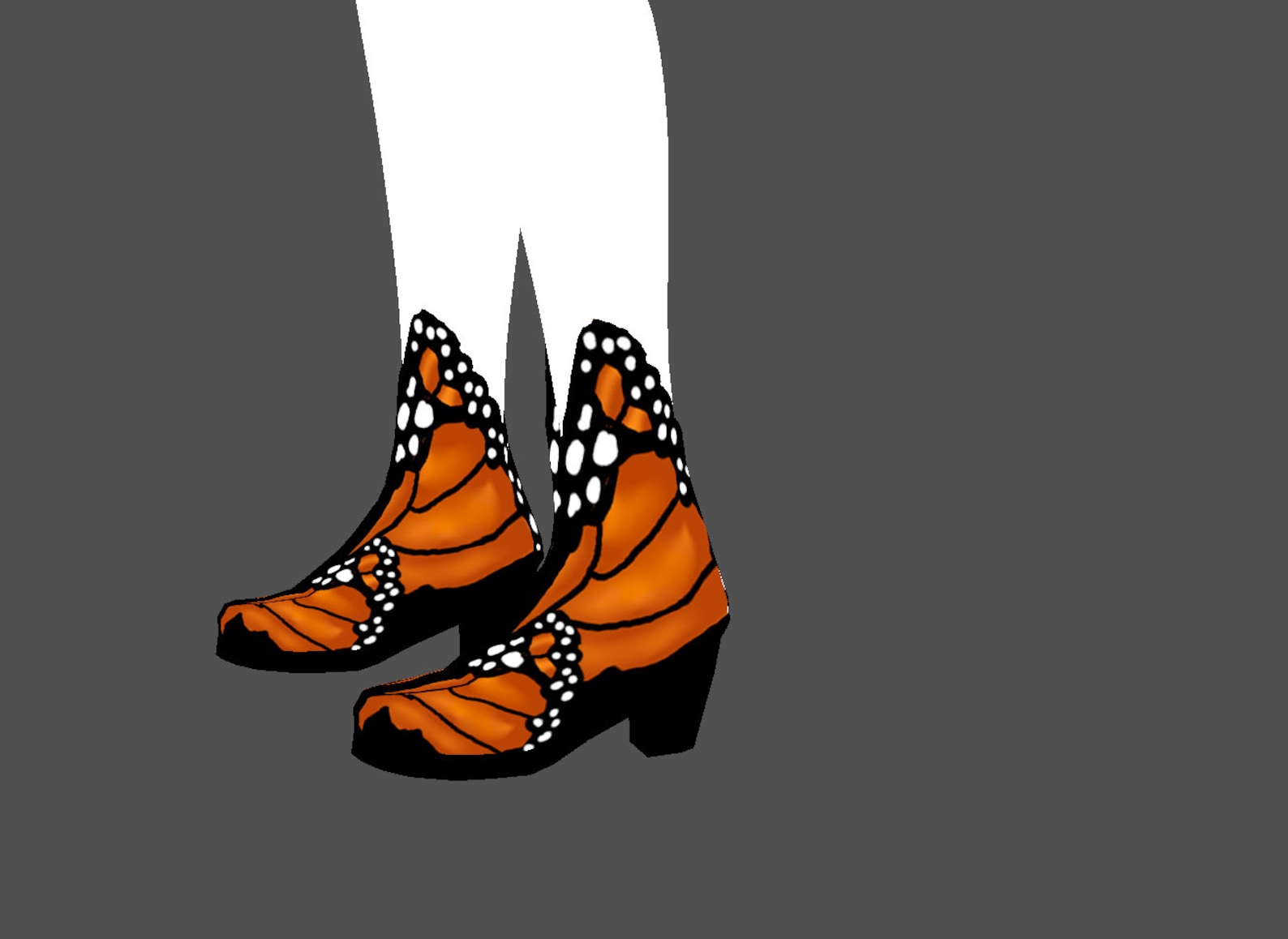 Stunning 3D Monarch Butterfly Wings Vtuber Asset - Fully Animated ...