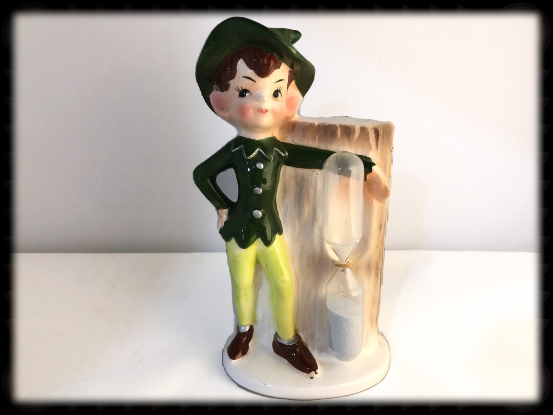 Enesco Japan Kitchen Elf Pixie Ceramic Egg Timer - Etsy
