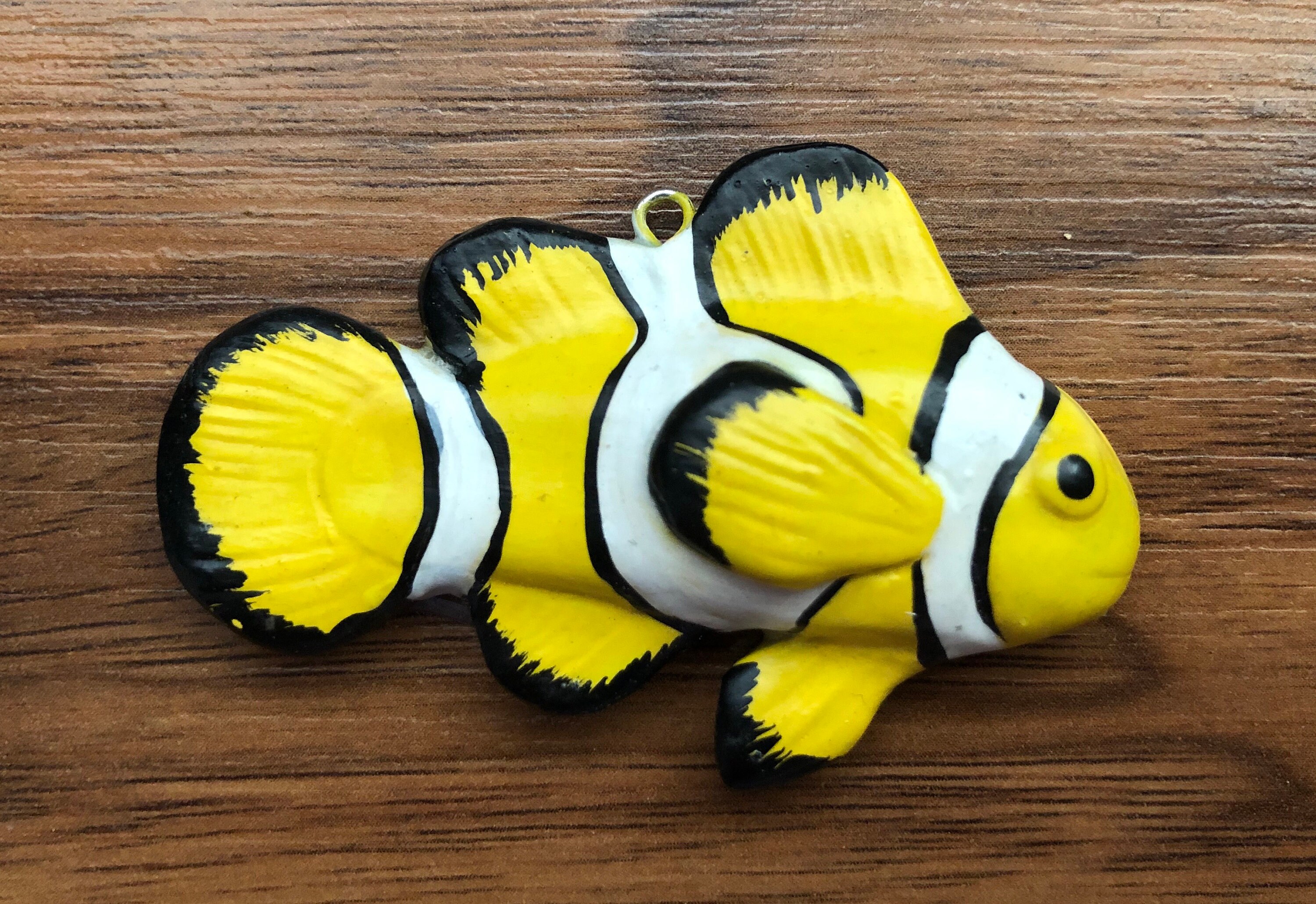 Made to Order Clownfish Pendant - Etsy