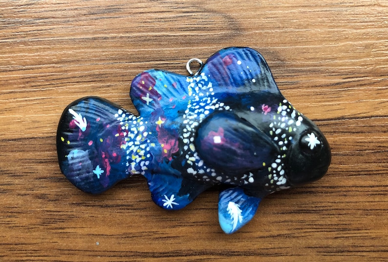 Made to Order Clownfish Pendant - Etsy