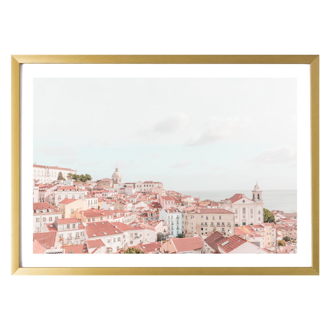 Lisbon Portugal Colorful Wall Art Travel Print Photography Room Decor ...