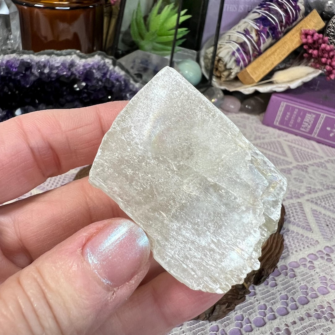 Raw Spodumene Specimen - Natural Raw Spodumene Crystal - Natural ...