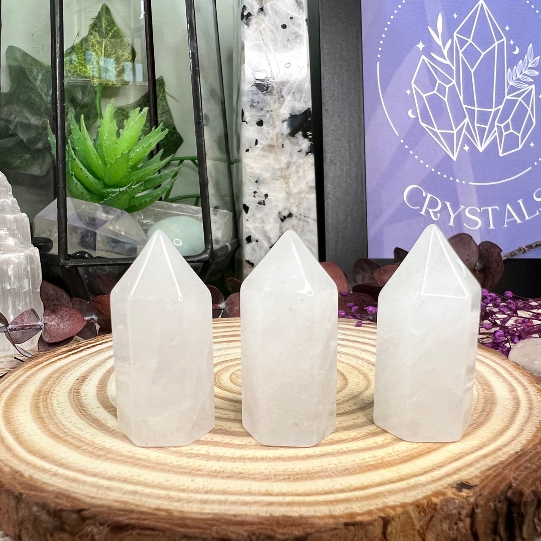Clear Quartz Mini Crystal Standing Point - Polished Clear Quartz Mini ...