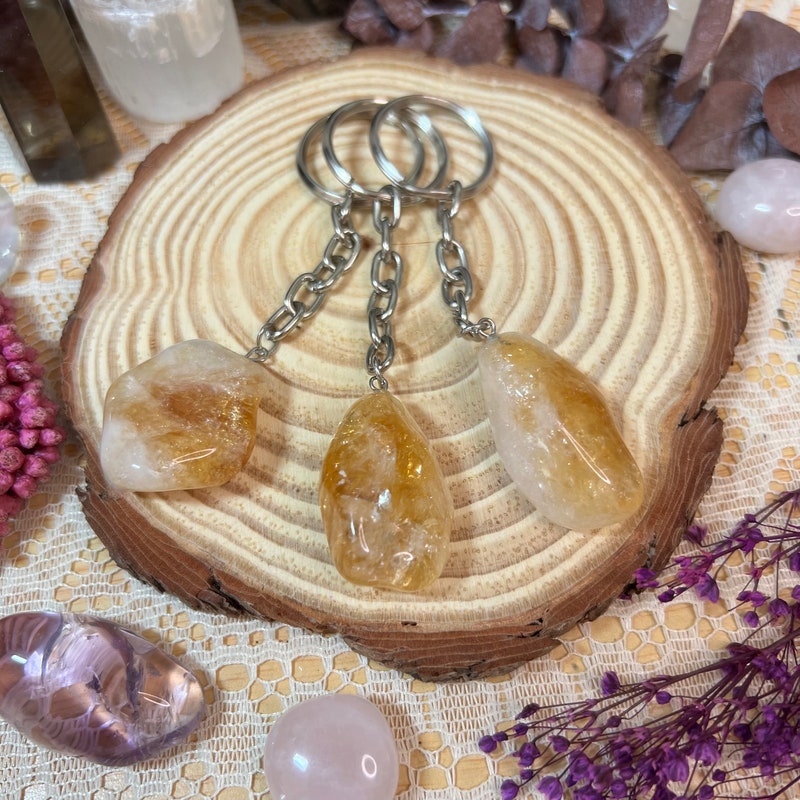 Crystal Keychain - Etsy