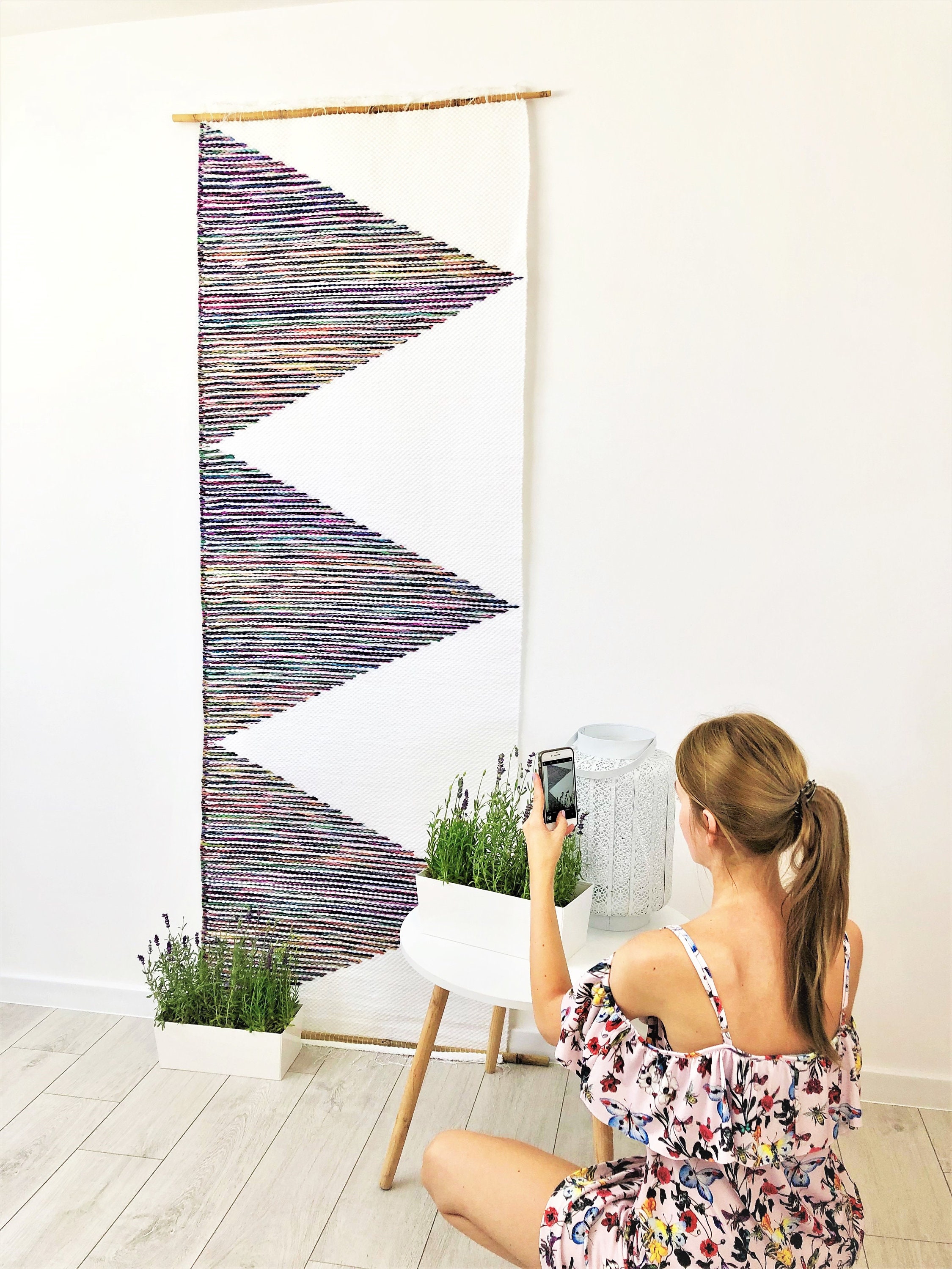 Tapestry Wall Hanging Boho Decor Wall Tapestry Woven Wall | Etsy