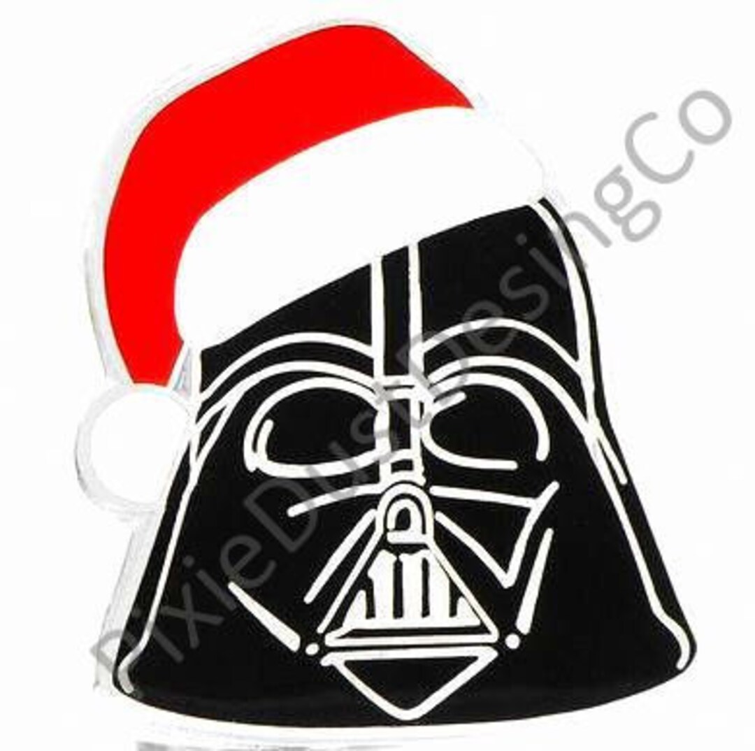 Star Wars Darth Vader Wearing Santa Claus Hat Merry Sithmas T-shirt for ...