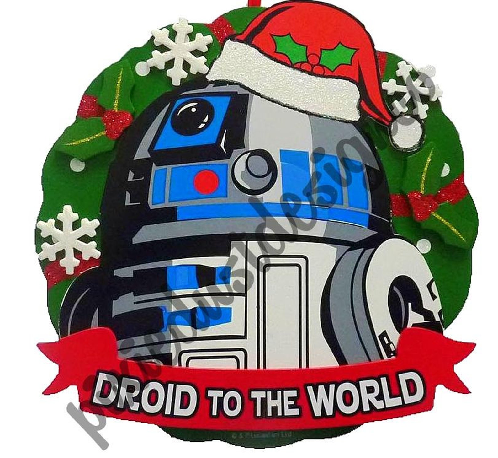 R2D2 Star Wars Christmas Holiday Droid to the World T-shirt - Etsy