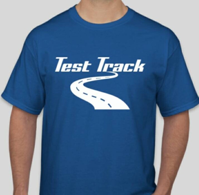 Test Track EPCOT Disney Inspired T-shirt - Etsy