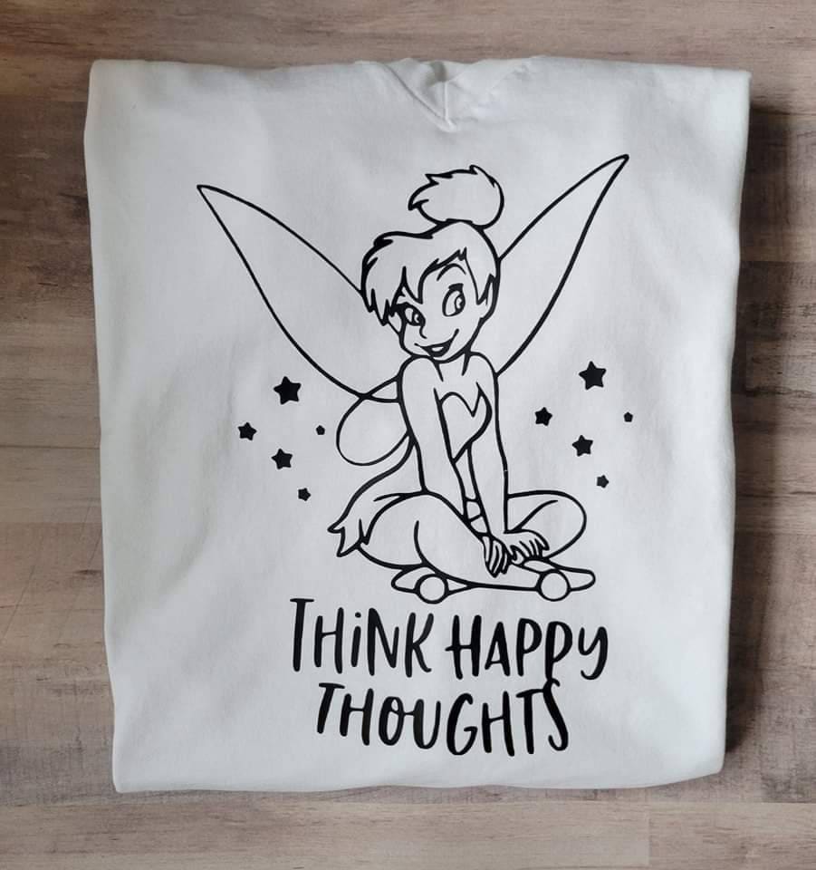 Think Happy Thoughts Tinkerbell