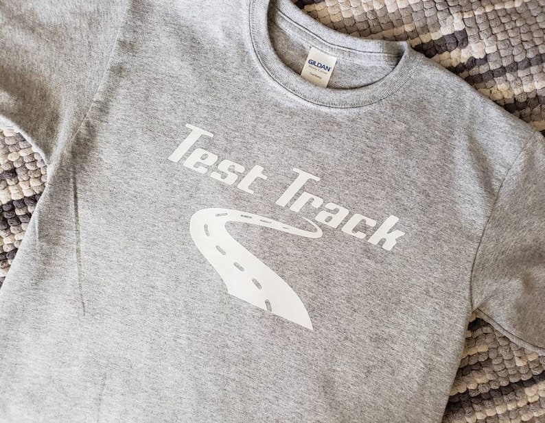 Test Track EPCOT Disney Inspired T-shirt - Etsy