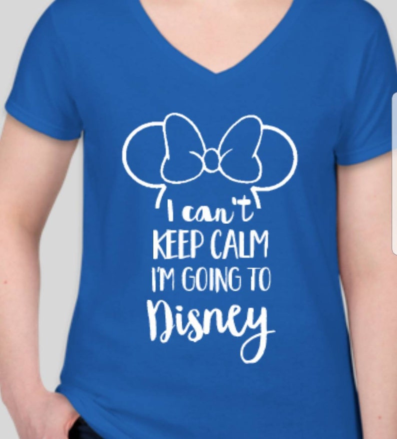I Can't Keep Calm I'm Going to Disney MINNIE Mouse - Etsy