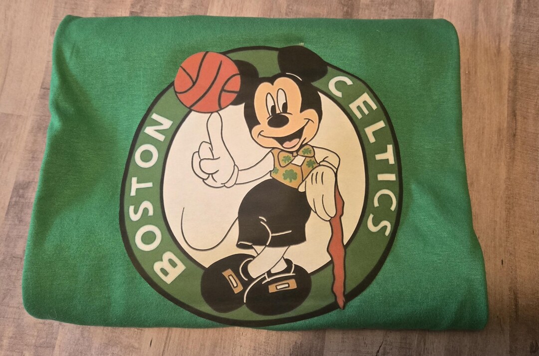 Boston Celtics NBA Basketball Inspired Mickey Mouse Choice of Short ...