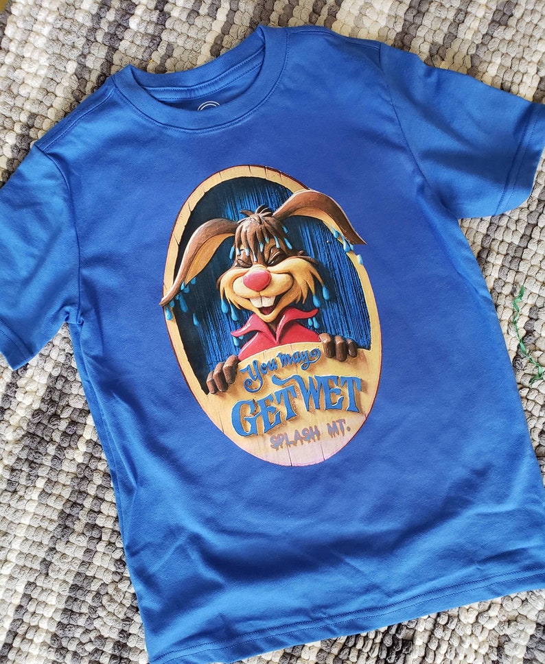 Splash Mountain Brer Rabbit You May Get Wet T-shirt - Etsy
