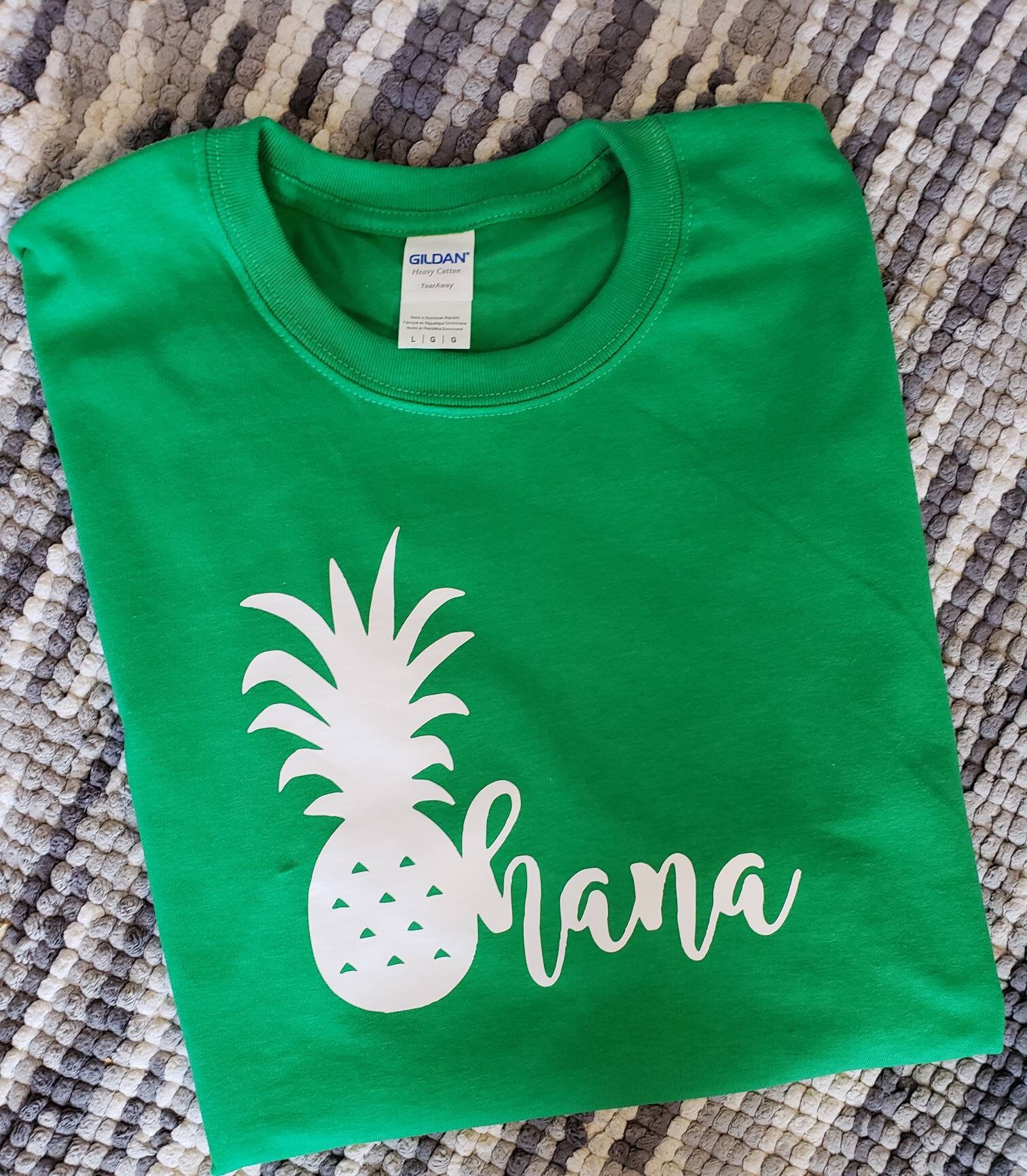Ohana Means Family Pineapple T-shirt Lilo & Stitch Disney | Etsy